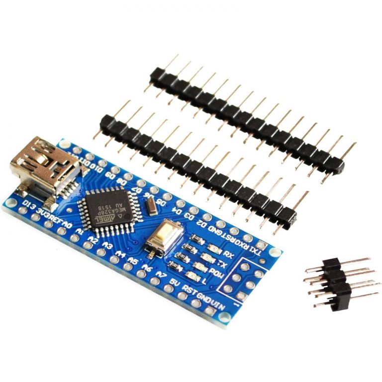 Arduino nano V3 fejlesztőpanel, ATmega 328P, CH340-el, miniUSB - Do IT ...