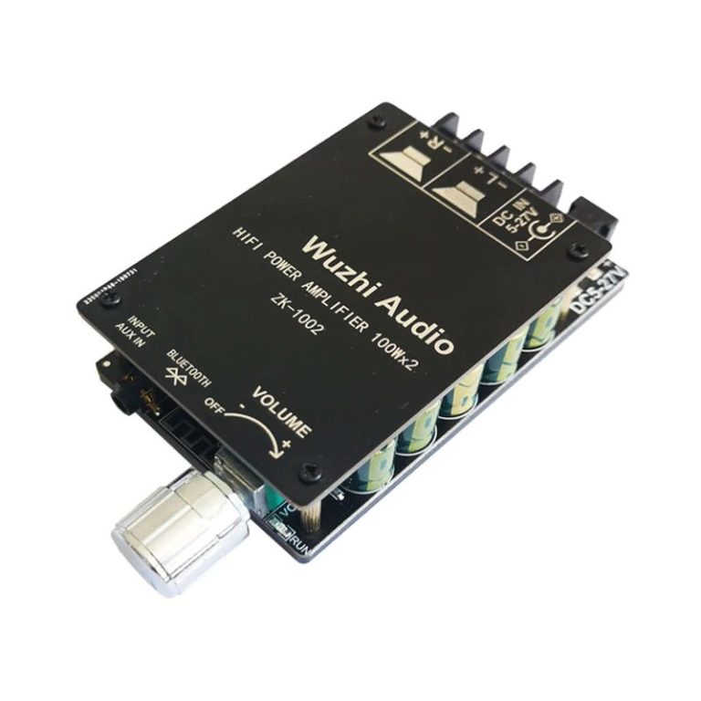 ZZ-1002 2x100W erősítő modul bluetooth 4.2, AUX - Do IT Smart Webshop